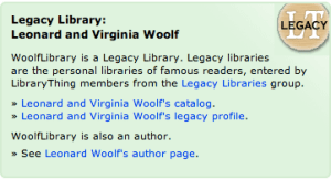 The Woolfs’ personal library recreated online | Blogging Woolf